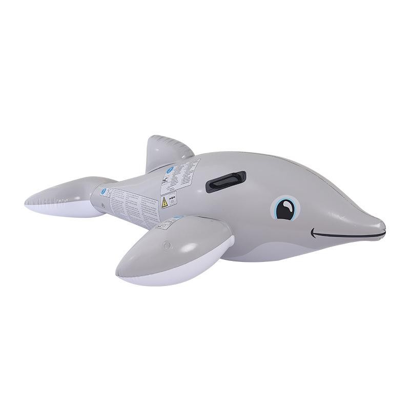 Whale Boy Girl Water Mount Swimming Inflatable Toy PVC Beach Pool ...