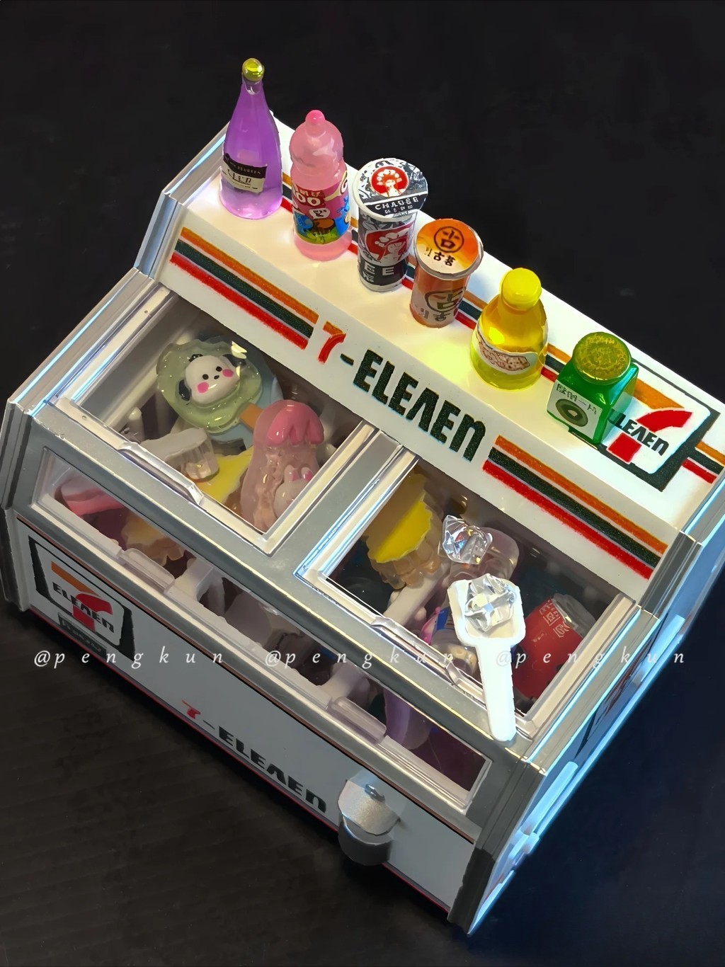 711 Convenience Store Refrigerator Stickers Magnet Stickers Freezer ...