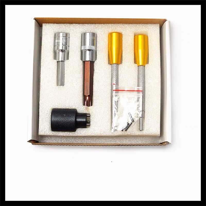 Disassembly and assembly tool for electronic fuel injection common rail ...