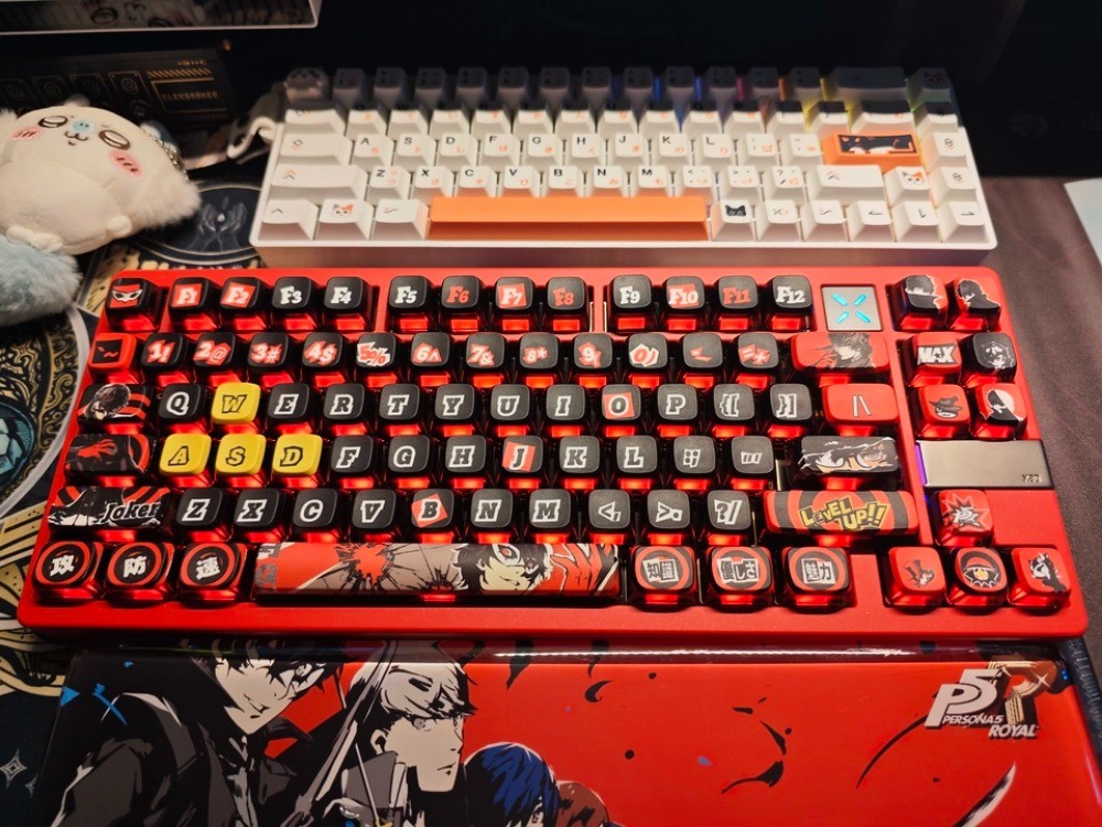 PERSONA Pudding Keycap OEM Profile 120 Keys PBT PC Four-sided Light ...