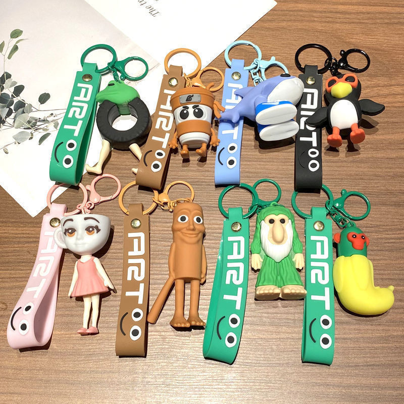 Italian Brainrot Keychain Plushie Tung Tung Tung Sahur, Brainrot Toy ...