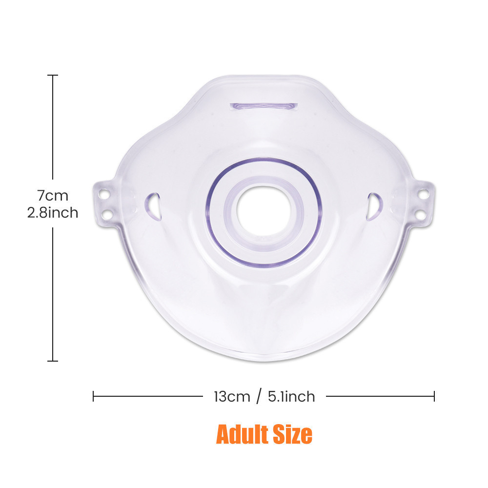Salorie Adults Kids Nebulizer Cup Set with Silicone Mask Disposable ...