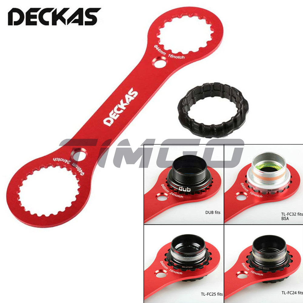 DECKAS 4 in 1 MTB Road Bike Bicycle BSA Bottom Bracket Wrench Tool BB ...