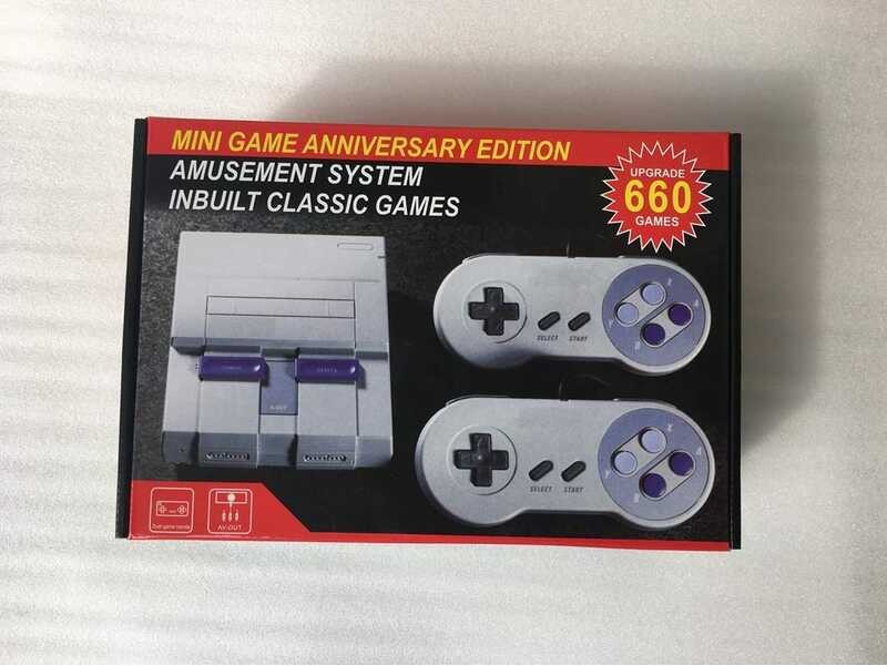 Retro Er Classic Mini 8 Bit Family TV Video Game Console Built-In 660 ...