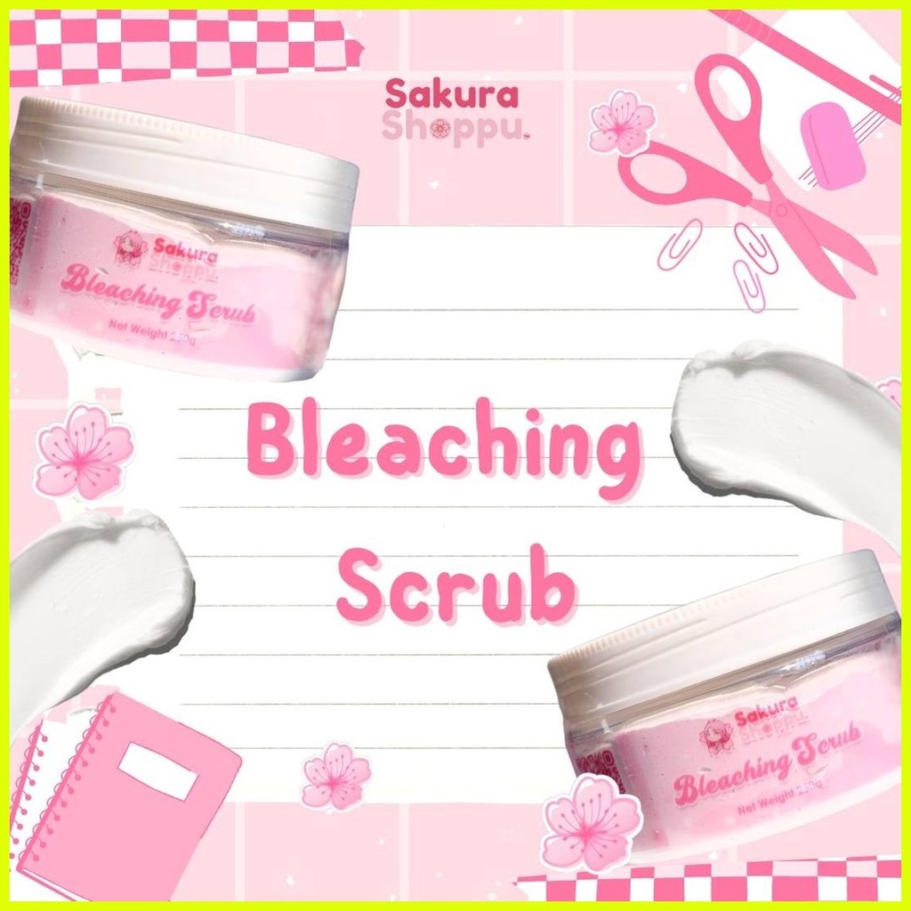 Sakura Shoppu Bleaching Scrub 250g | Shopee Philippines