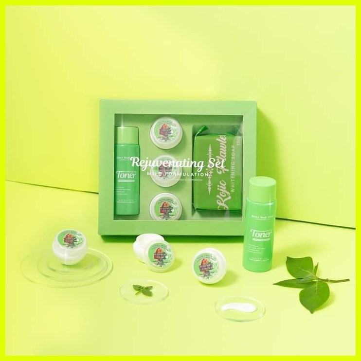 Ayesha's Rejuvenating Kit | Mild Set (Green) | Shopee Philippines