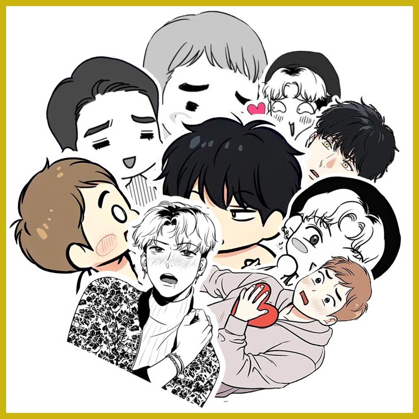 BL l Yaoi | Manhwa BJ Alex Sticker Pack (35pcs) | Shopee Philippines