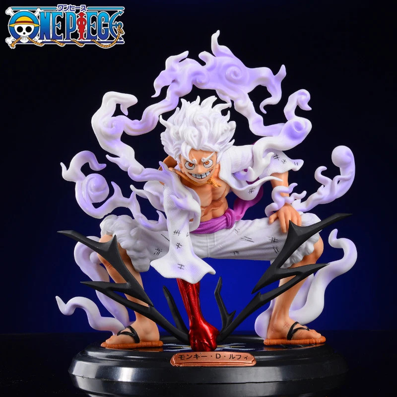 20Cm Anime ★ One Piece G5 Nika Luffy Figure Sun God Gear Fifth Manga ...