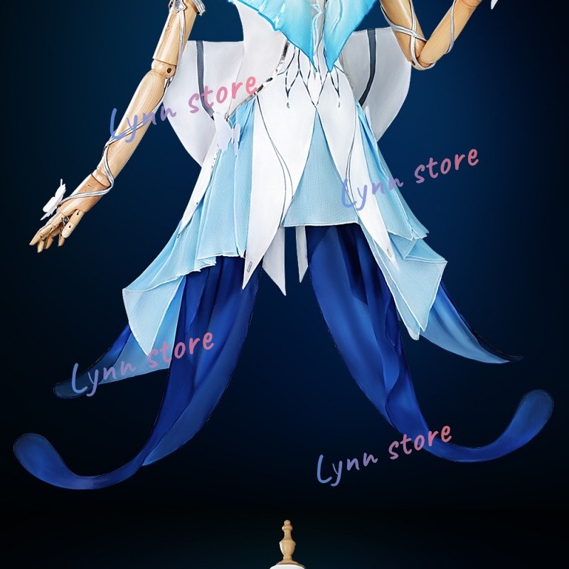 WUTHERING WAVES Cosplay Costume THE SHORELEEPER Cosplay Skirts+Wig Set ...