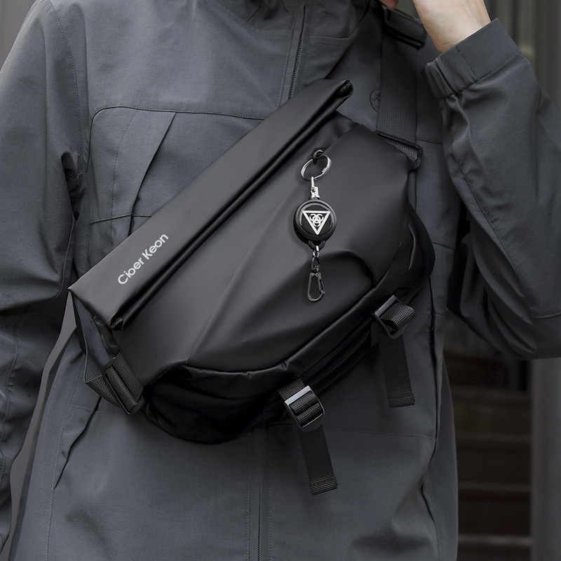 Japanese Fashion Brand Messenger Bag Men's Bag Functional Postman ...