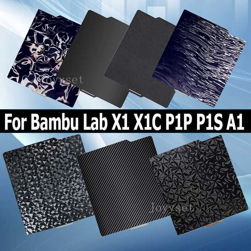 X1C b Bambulab Build Plate A1 Accessories 3D Printer Heatbed for Bambu Lab P1P P1S X1 Carbon PEO ...