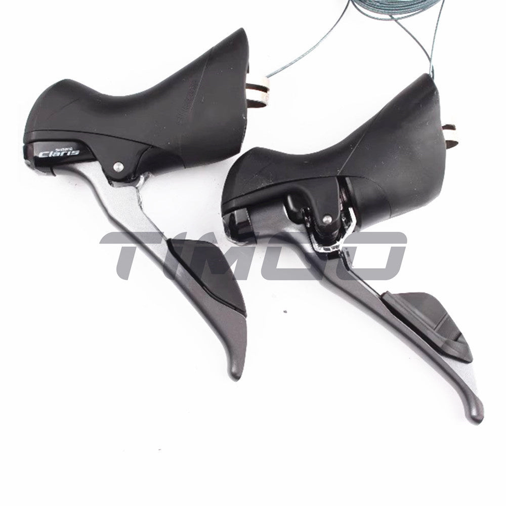 Shimano Claris ST-R2000 Road Bike 2×8 Speed STI Shifter Brake Lever ...