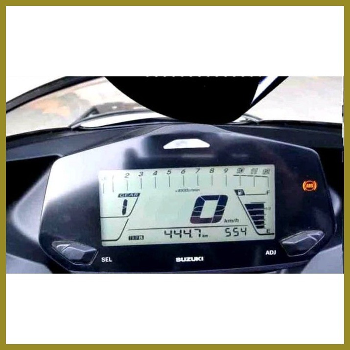 GIXXER V2 GAUGE PANEL PROTECTOR /STICKER TYPE, TRANSLUCENT VNYL ...