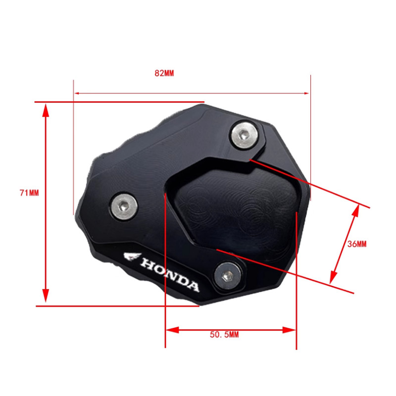For Honda CB650R CBR650R CBR650F CB500X/F NX400 Motorcycle Kickstand ...