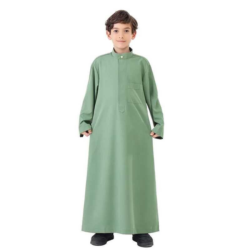 5 2025 New Muslim Saudi Kids Boys Dishdasha Robe Thobe Dubai Islamic ...