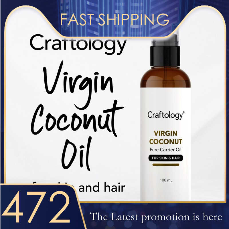 Craftology Essentials Premium Virgin Coconut Oil (100 Ml) | Shopee Philippines