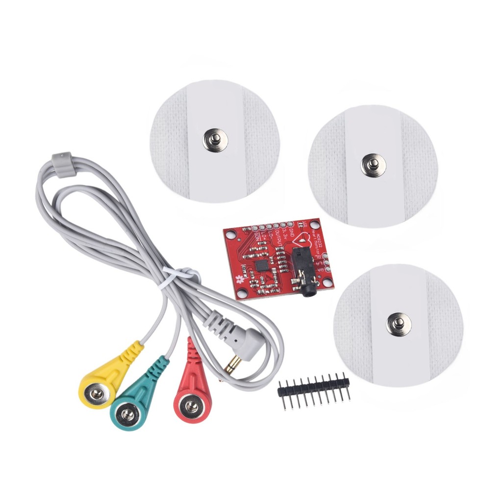 ULTRA| AD8232 Muscle Electrical Sensor Module analog raw signal EMG ...