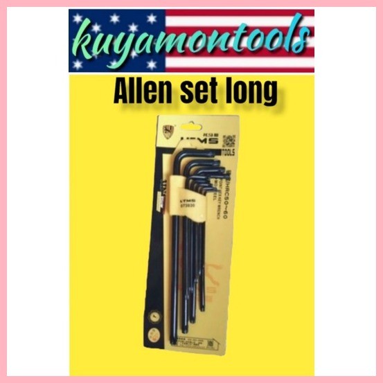 Allen wrench set long 1.5mm-10mm flower type | Shopee Philippines