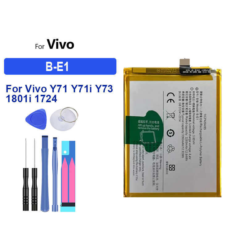 B-E1 3360mAh replacement battery para sa Vivo Y71 Y71i Y73 1801i 1724 ...