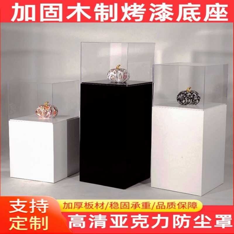Transparent Museum Display Cabinet Acrylic Paint Display Stand Cultural ...