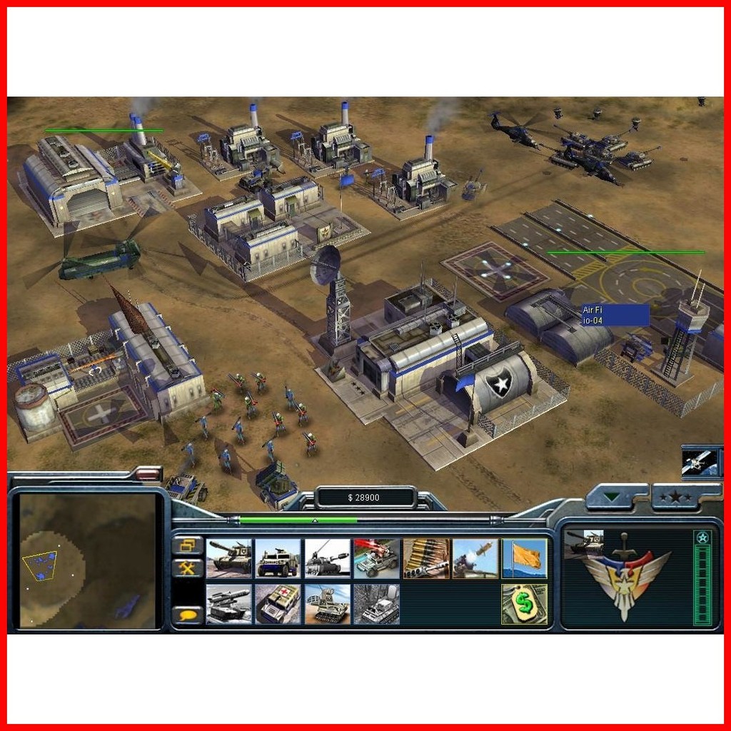 Windows Command and conquer generals zero hour PC/ Laptop game ...