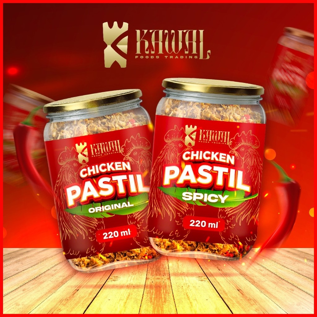 § Pinoy Chicken Pastil Delight in a Jar 220mL Authentic Filipino Flavor ...