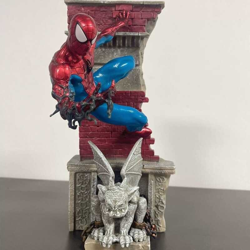 Far Spider-Man: From Home Anime Figures DXG SpiderMan Model GK Spider ...