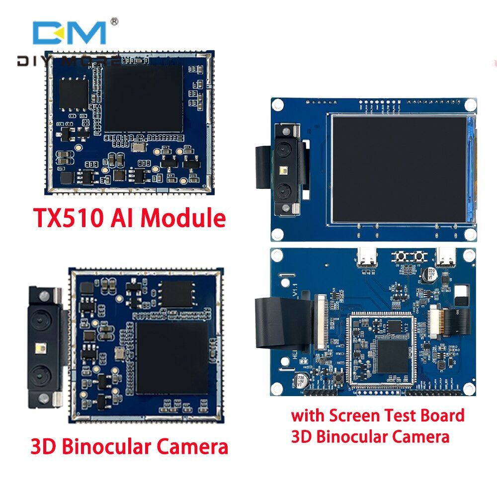 Diymore Tx510 AI Face Recognition Module 3D Structured Light Engine Ports - Detección Para Sa ...