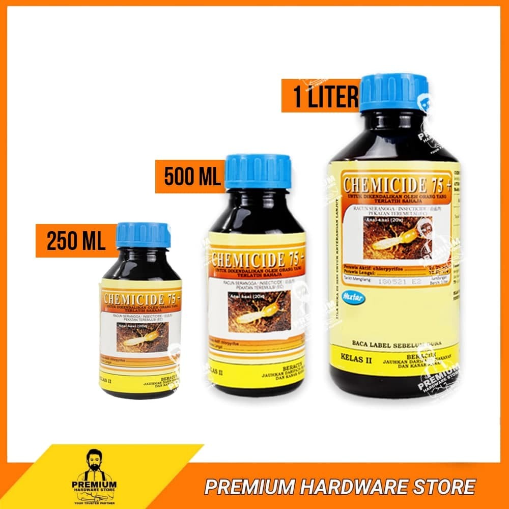 in stock HEXTAR Chemicide 75+ (250ml, 500ml & 1Liter) Termite Ant ...