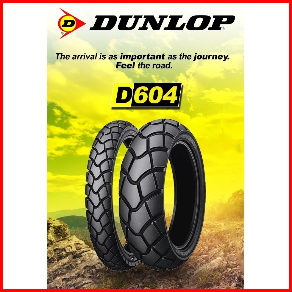 DUNLOP D604 MOTORCYCLE TIRES | Shopee Philippines