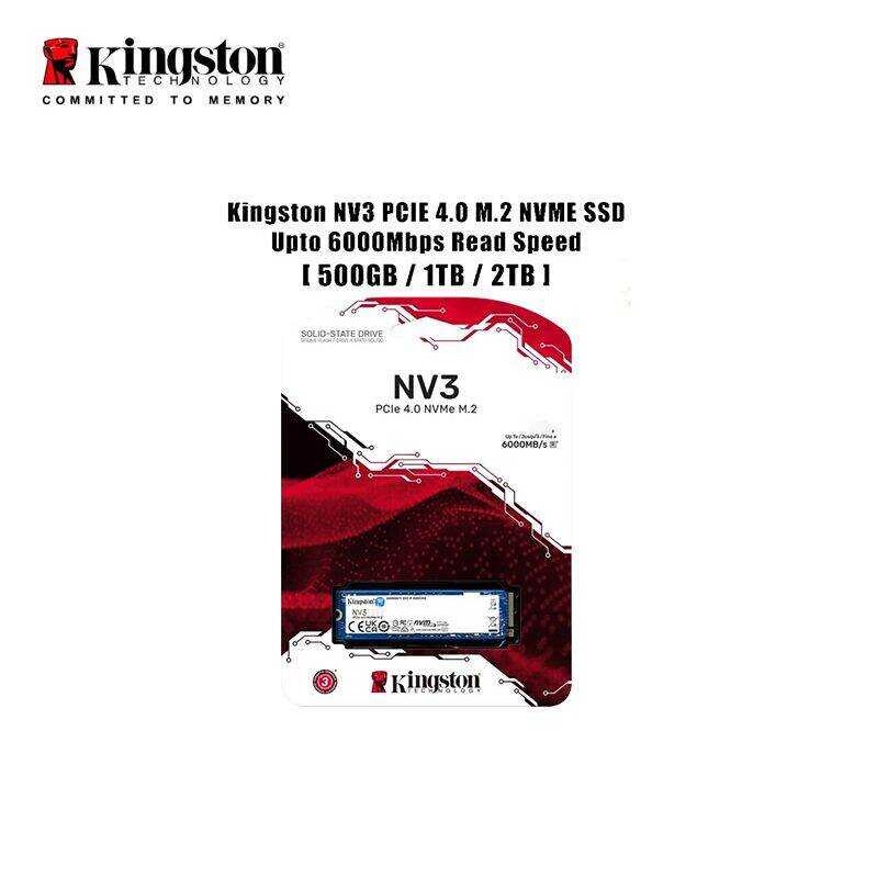 Nv3 500Gb Kingston 1Tb / 2Tb PCIE 4.0 Gen 4 M.2 NVME SSD - Upto ...