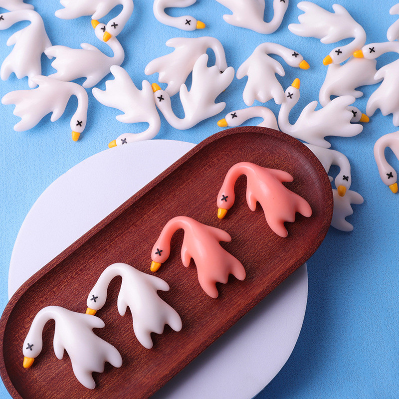 变色烤鸭挂件Color Changing Roasted Duck Keychain Creative Car Interior ...