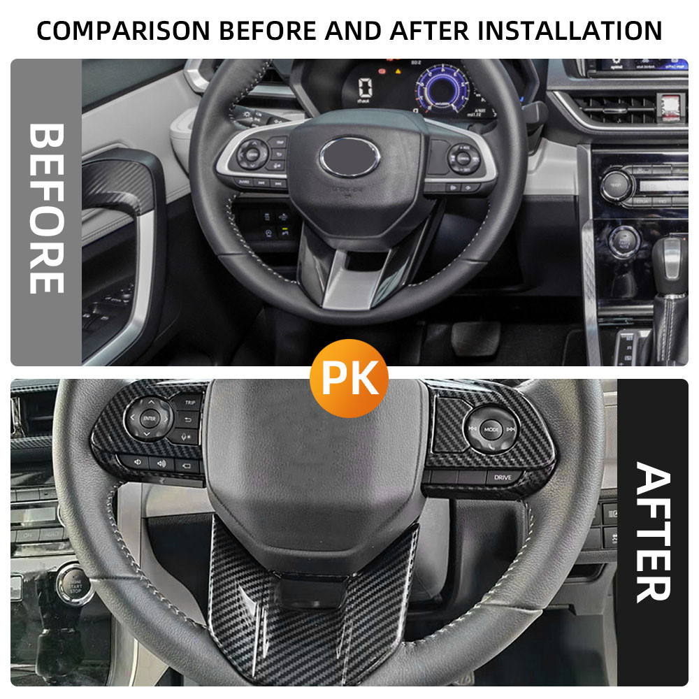 For Toyota Avanza Veloz 2022-2025 Yaris Cross 2024 Steering Wheel Panel ...