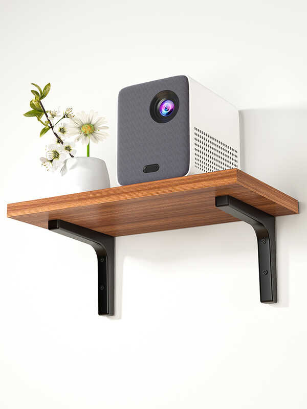 Wall mounted router living room set-top box storage rack, projector ...