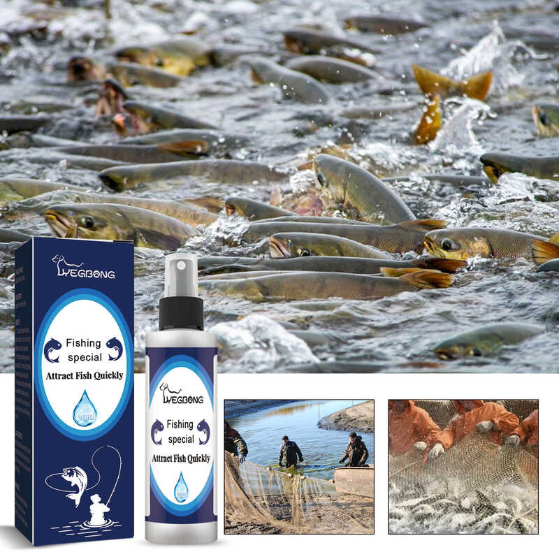 Yegbong Fish Luring Spray Lake Reservoir Fishing Luring Spray Carp ...