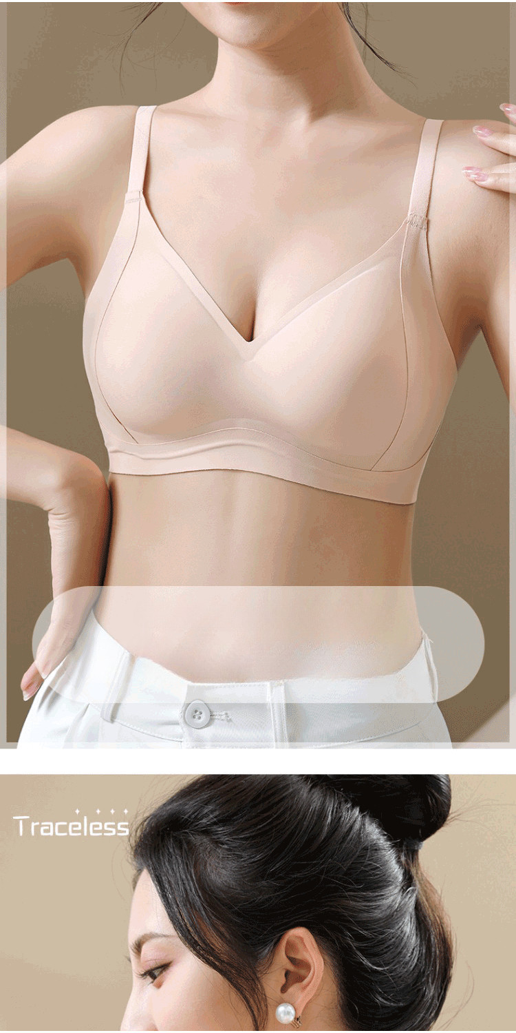 Women's push up bra No wire seamless adjustable underwear | Shopee Philippines
