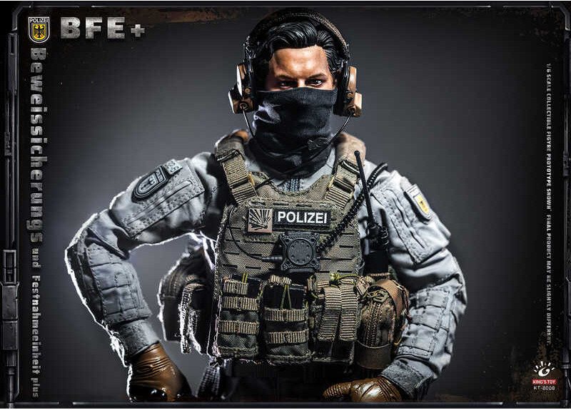 5 King's Toy1/6 Soldier Model Bfe+German Counter Terrorism Police ...
