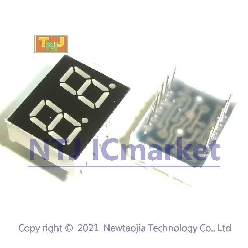 10 Pcs Red Digit 0 4 Inch 7 Segment Led Display Common Anode Or