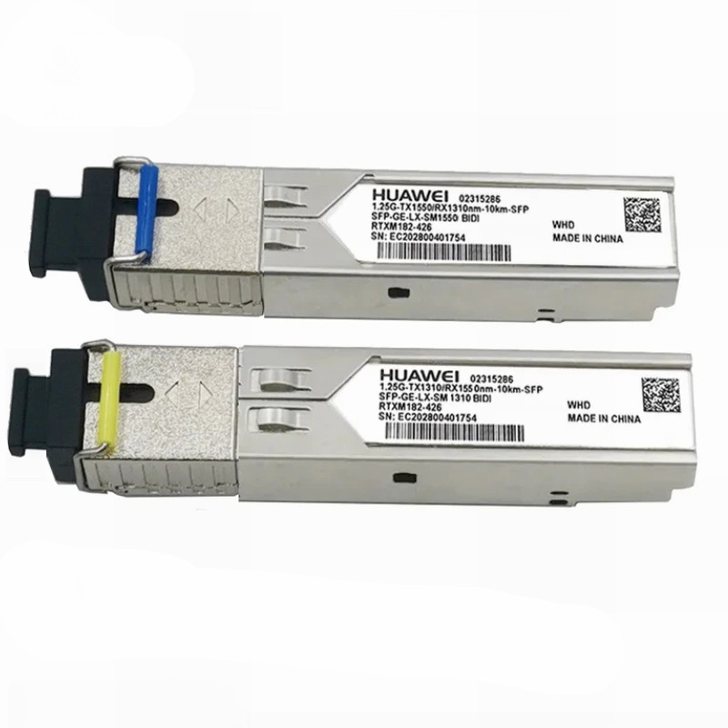 Huawei SFP Module 1.25G LC/SC BiDi 1310nm/1550nm WDM switch Compatible ...