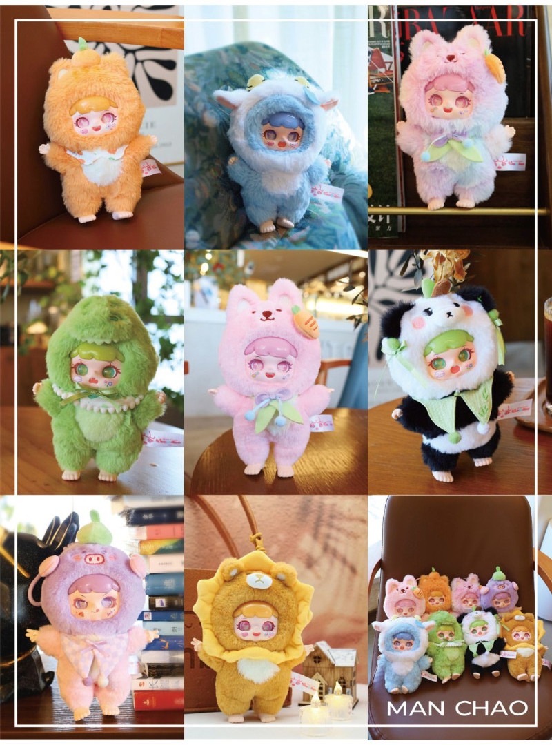 Genuine Version Naughty Bag First Generation Series Plush Blind Box MAN ...