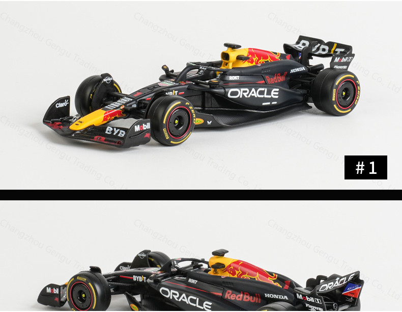 Bburago 1:43 Red Bull 2024 RB20 #1 #11 F1 Racing Formula Car Static ...