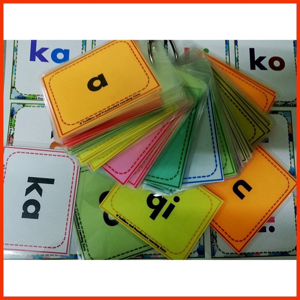 Makabagong Alpabetong Filipino ABAKADA Flashcards | 120 cards / ATM or ...