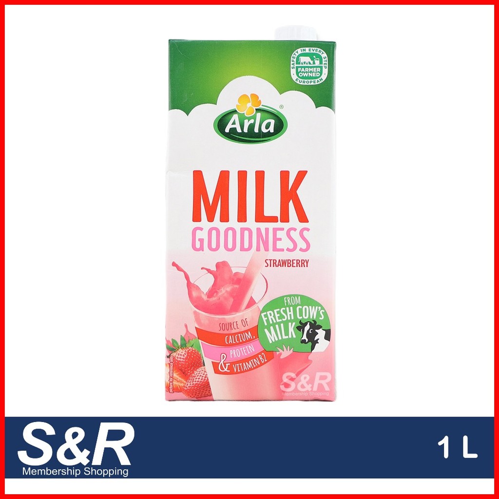 Arla Strawberry UHT Milk 1L | Shopee Philippines
