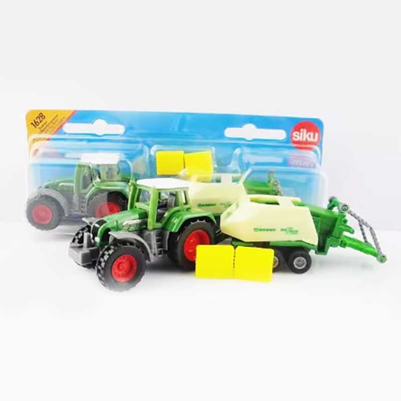 Diecast Siku Alloy Model 1665 1628 With Baler Finished Simulation ...