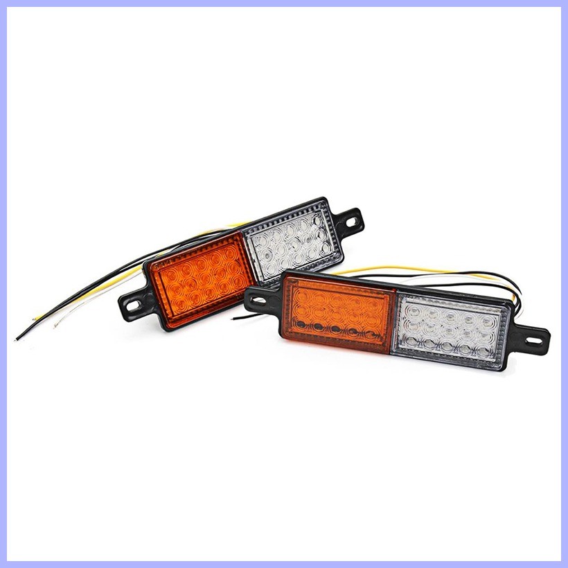 2Pcs 12V 30 LED Car Truck Bull Bar Light Bullbar Front Bumper Light ...