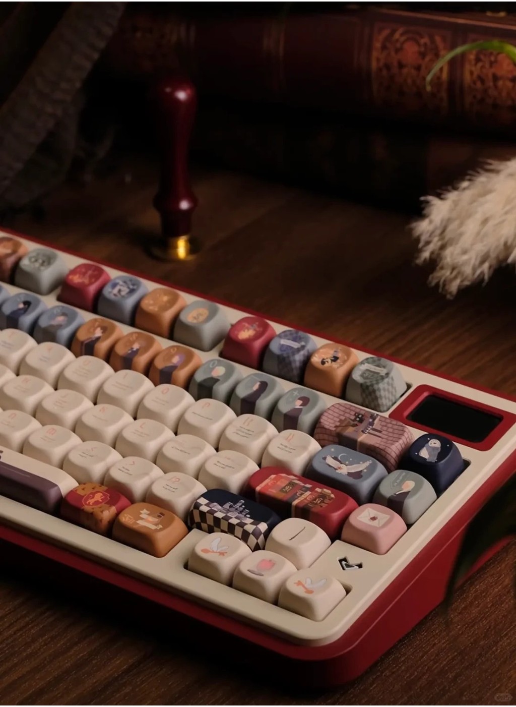 Hedwig's Letter Keycap Cherry/MOA Profile 140 Keys PBT Five-sided Dye ...