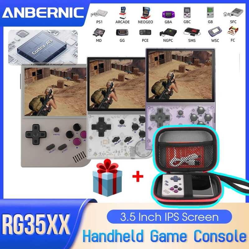 Rg35xx Anbernic 【Sleek】 64G/128G Mini Retro Handheld Console Ux System ...