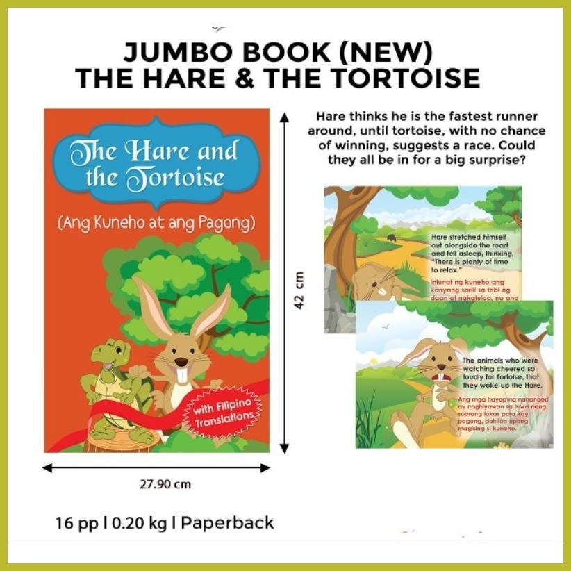 ♥ Big Books - Story Books With Filipino Translations | Shopee Philippines