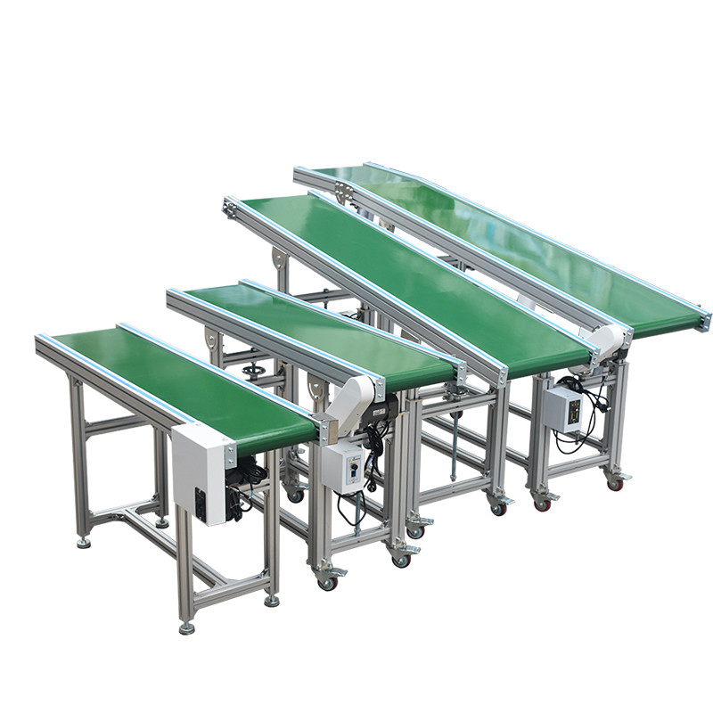 Maliliit parallel na mask elevator assembly line food transmission ...