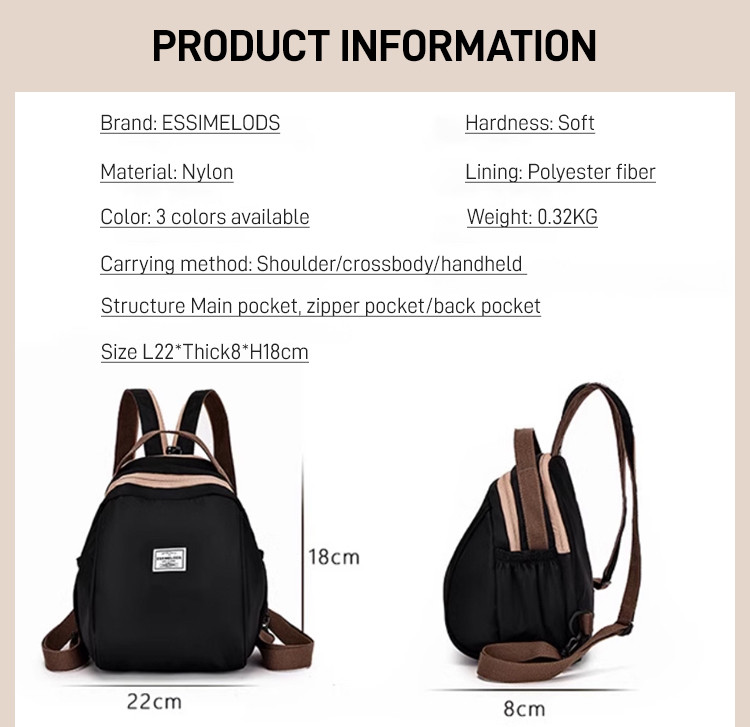 Lightweight Small Backpack | Shopee Philippines